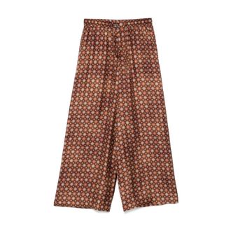 Pierre-Louis Mascia Femme, Pantalons, Multicolore, Taille: 36 FR Aloe Palazzo Pantalons