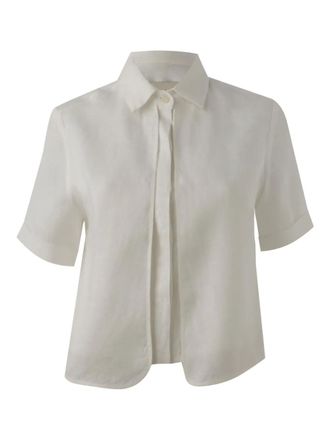 MISCI chemise Petrópolis à manches courtes - Blanc