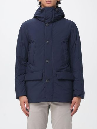 Woolrich Wasserabweisender kurzer Parka mit Entendaunenf&uuml;llung und Kapuze