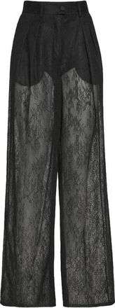 Simona Corsellini Pantalon large - Femme - Pantalons - Noir - Taille: 36 FR