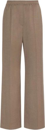 Max Mara Pantalon large - Femme - Pantalons - Brun - Taille: 36 FR