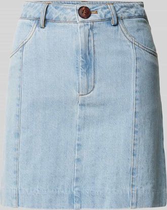 Gestuz Jeansrock mit Eingrifftaschen Modell Vella