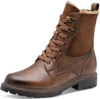 Tamaris Femme Damen WL Lace Boot 1-26292-45 Botte de Neige, Cognac, 42 EU