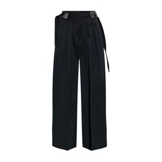 The Attico Femme, Pantalons, Noir, Taille: 36 FR Long Pant