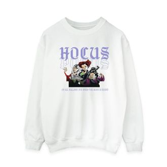 Disney Hocus Pocus Hallows Eve Sweatshirt f&uuml;r Damen (Wei&szlig;)