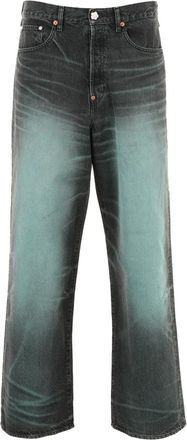 Kenzo Homme, Jeans, Bleu, Taille: W32 Jean Large &agrave; Revers