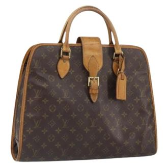 Louis Vuitton Sac &agrave; main Pre-owned Vintage en toile - Femme - Pre-owned - Brun - Taille: ONE Size