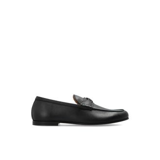 Valentino Garavani Homme, Chaussures, Noir, Taille: 45 EU Mocassins VLogo Signature