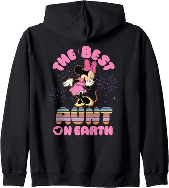 Disney Best Aunt on Earth Mickey & Minnie Family Trip Kapuzenjacke