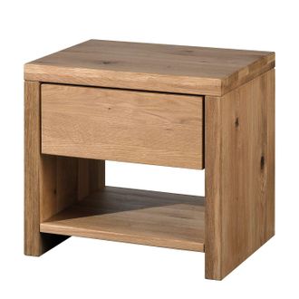 Neue Modular home24 Nachtkommode Cortino 48 x 46 x 36cm Braun