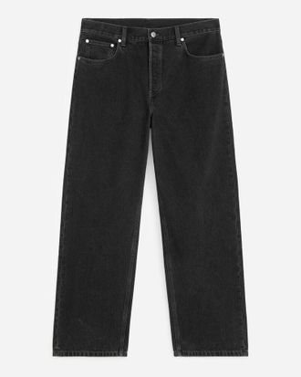 Arket MIST Wide Jeans -Schwarz