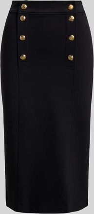 Lauren Ralph Lauren Tapered Fit Bleistiftrock aus Viskose-Mix