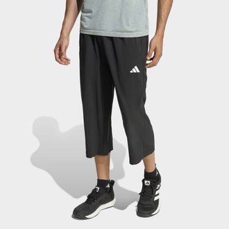 adidas Sporthose ADIDAS PERFORMANCE WE FLEX WV3/4PT, Herren, Gr. L, N-Gr, schwarz, normal, gr., Obermaterial: 87% Polyester, 13% Elasthan, Hosen Sporthose, T