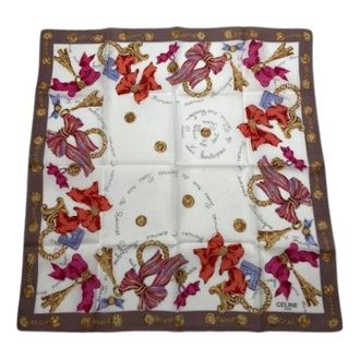Celine Foulard en soie Pre-owned - Femme - Pre-owned - Multicolore - Taille: ONE Size