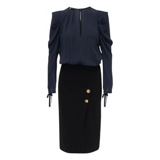 Pinko Omelette Kleid - - Dresses - Damen - Blau - M