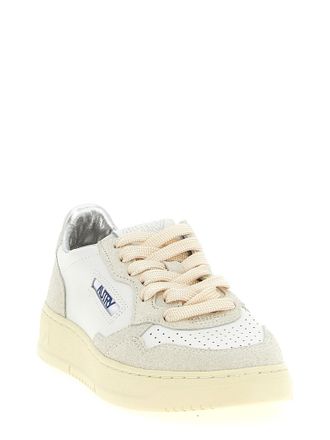 Autry Medalist Low Sneaker - Cream