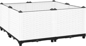 vidaXL Lit sur&eacute;lev&eacute; 80x80x38 cm Polypropyl&egrave;ne Vidaxl