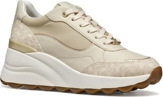 Geox Femme D SPHERICA EC13 A Basket, Papyrus, 36 EU