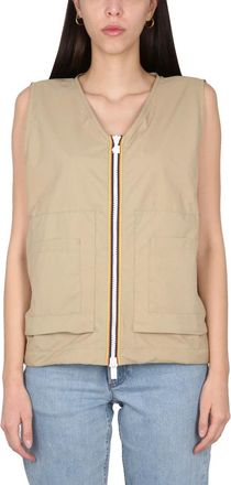 K-Way Barnel 2.1 Amiable Silver - - Jackets - Damen - Beige - L