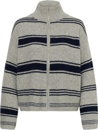 Part Two Strickjacke - - Knitwear - Damen - Grau - XL