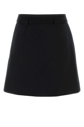 Prada Mini Skirt - Black