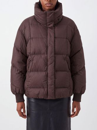 Tatras Kurze wasserabweisende Steppjacke aus Nylon mit Trichterkragen