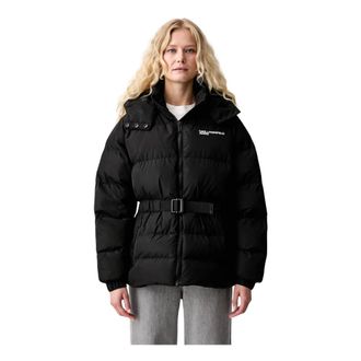 Karl Lagerfeld Femme, Vestes, Noir, Taille: 44 FR Veste matelass&eacute;e