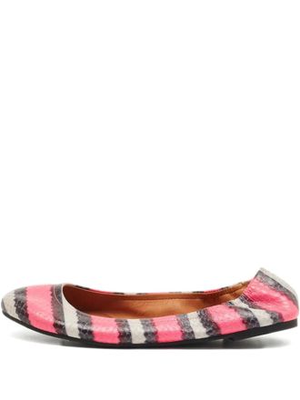 Marc Jacobs mules &agrave; bride &agrave; boucle - Rose