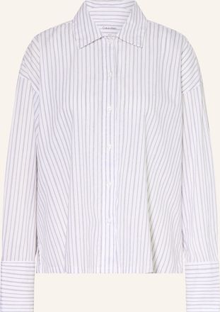 Calvin Klein Schlafshirt Cotton Poplin weiss