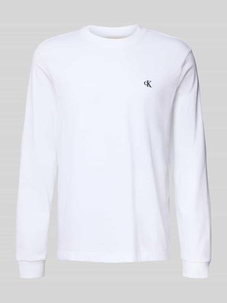 Calvin Klein Jeans Longsleeve mit Logo-Stitching