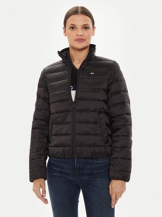 Tommy Jeans Daunenjacke DW0DW17746 Schwarz Regular Fit