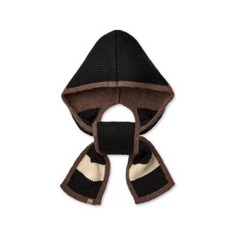UGG Echarpe-capuche ray&eacute;e