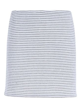 Proenza Schouler minijupe Lawson en tweed - Blanc
