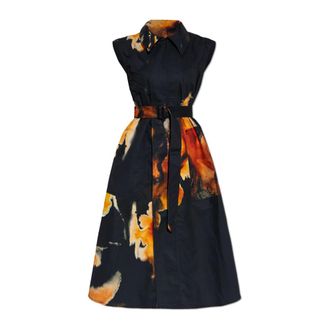 Yohji Yamamoto Femme, Robes, Noir, Taille: 42 FR Robe avec col amovible