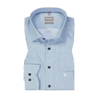 Olymp Olymp, Herren, Shirts, Blau, 5XLGr&ouml;&szlig;e