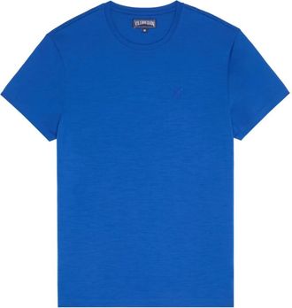 Vilebrequin Homme, Tops, Bleu, Taille: M Wool T-shirt Solid