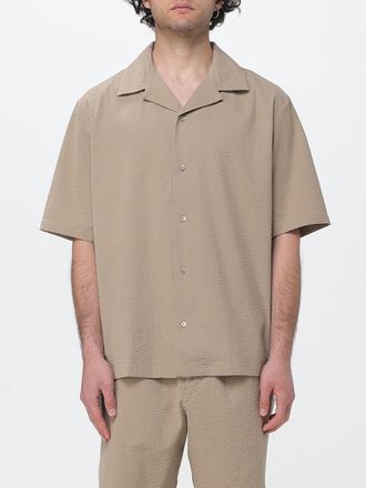 Maison Kitsun&eacute; Chemise Homme couleur Marron