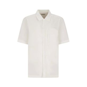 Dries Van Noten Short Sleeve Chemises - Homme - Chemises - Blanc - Taille: S