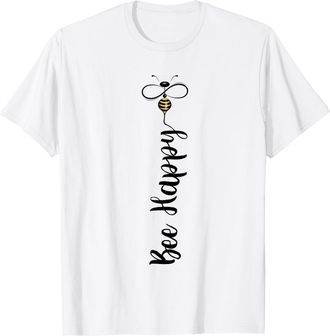 Bee Happy Unendlichkeit Symbol Bienen T-Shirt