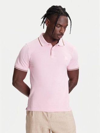 Benetton United Colors Of Benetton Poloshirt 3F9HU302E Rosa Regular Fit