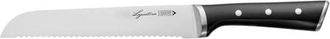 Lagostina Iceforce Brotmesser 20 cm aus Edelstahl mit gekühlter Klinge, ideales Küchenmesser zum Schneiden jeder Art von Brot, korrosionsbeständig