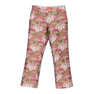 La DoubleJ Femme, Pantalons, Multicolore, Taille: 40 FR Polyester Silk Polyamide Pants
