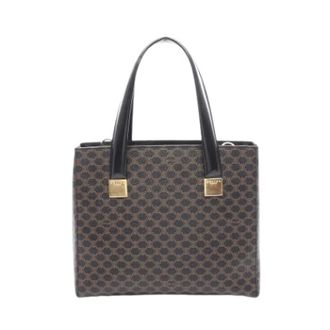 Celine Sac &agrave; main vintage en toile Pre-owned - Femme - Pre-owned - Noir - Taille: ONE Size