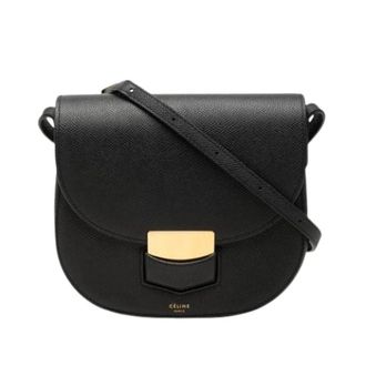 Celine Pre-owned Vintage Umh&auml;ngetasche - - Pre-owned - Damen - Schwarzk - ONE SIZE
