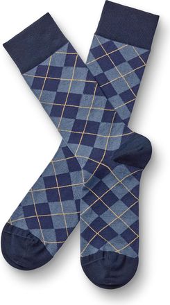 CHARLES TYRWHITT Socken mit Argyle-Muster - Blau
