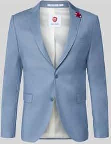 CG - Club of Gents Slim Fit 2-Knopf-Sakko aus Schurwoll-Elasthan-Mix