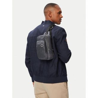 Tommy Hilfiger Umh&auml;ngetasche Tommy Hilfiger Th Flag Slingpack AM0AM14430 Grau