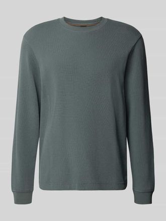 Boss Orange by Hugo Boss Regular Fit Langarmshirt aus Baumwoll-Mix Modell We_Tempest