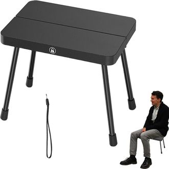 Generic Campingstuhl Faltbarer Campingstuhl Leichter Campingstuhl Kleine Bank aus Aluminiumlegierung Faltbarer Hocker f&uuml;r Klassenzimmer, Strand, Outdoor, Gart