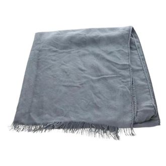 Herm&egrave;s Pre-owned Vintage Silk Scarf - Femme - Pre-owned - Gris - Taille: ONE Size
